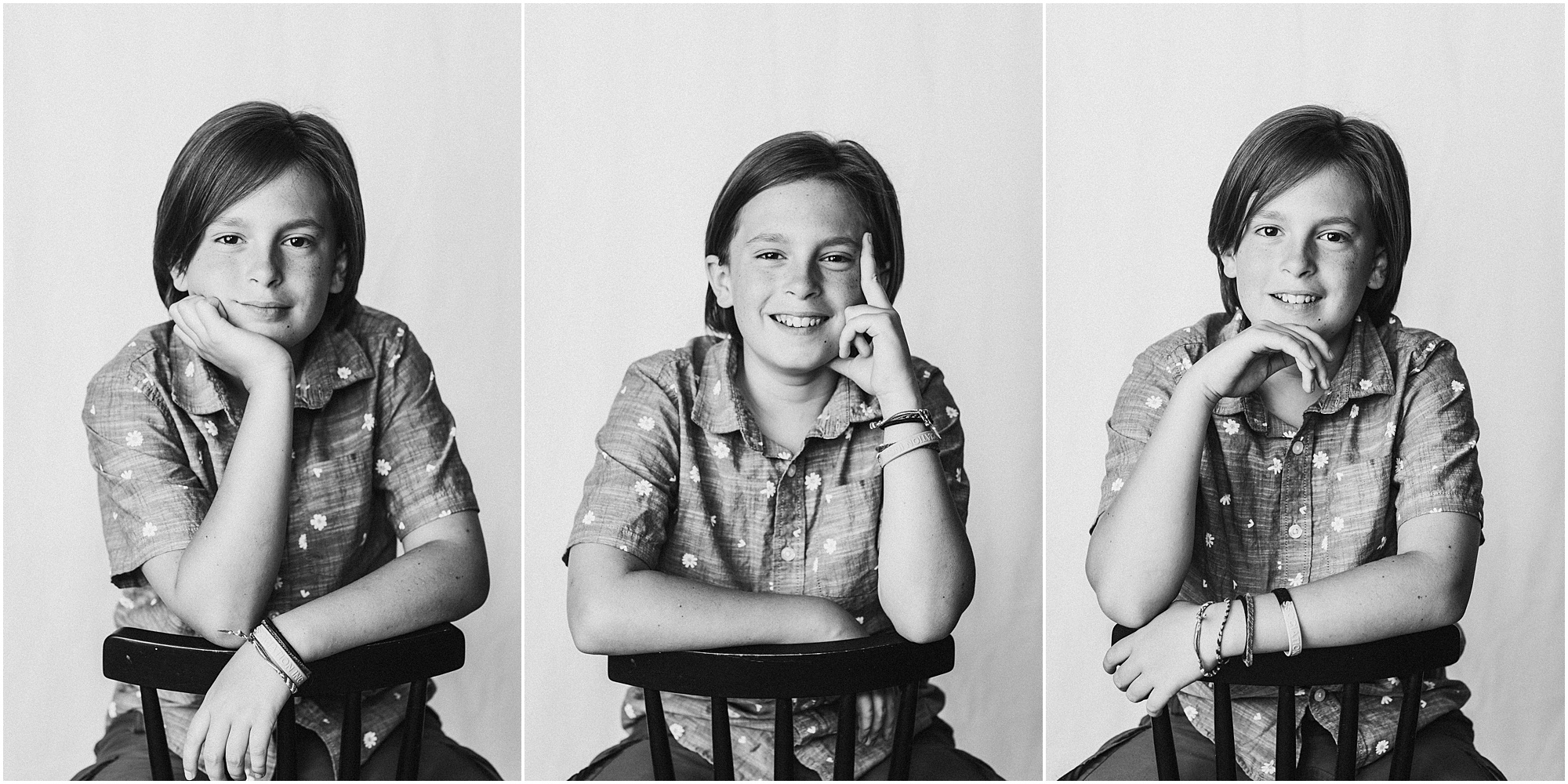 My kiddos // B&W Portraits | Evermore Photo Co.